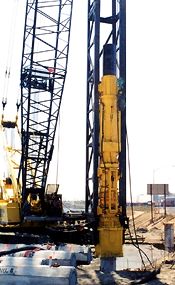 driving pile | diesel hammers | Berminghammer Mark IV | Bay Machinery Corp